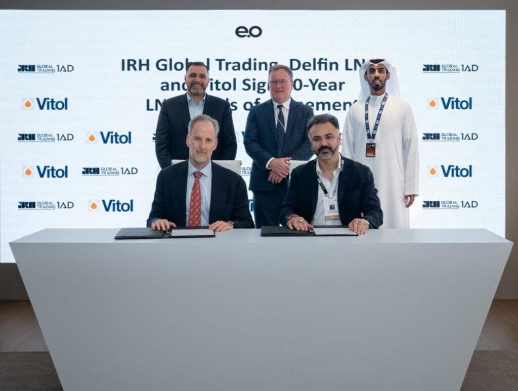 IRH, Delfin LNG and Vitol Forge 20-Year LNG Sale and Purchase Agreement ...